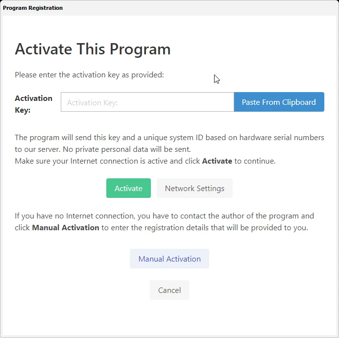 Ebook Protection With Online Activation - HTML Executable